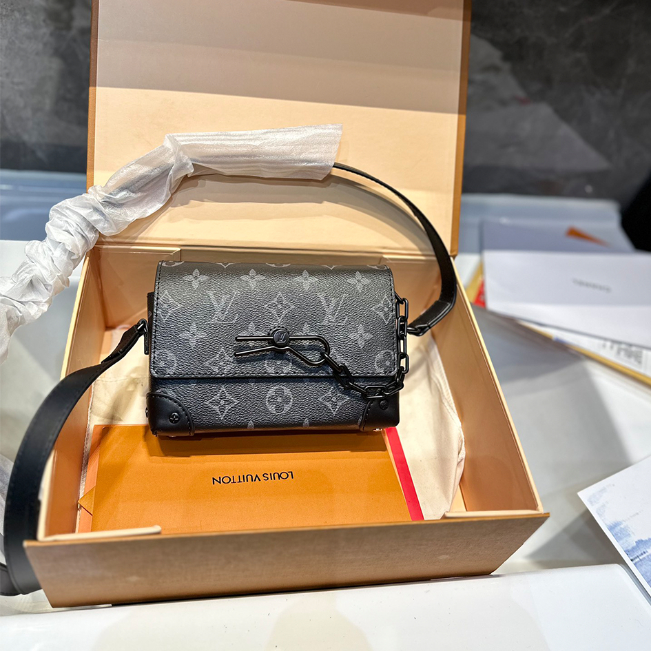Steamer Bag Men's Bag Crossbody Bag Fashion Mini Handbag LNew(with box ...