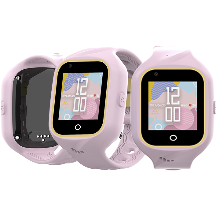 Smartwatch for children Bemi Jello LTE/GPS PINK Nanosim Pedometer ...