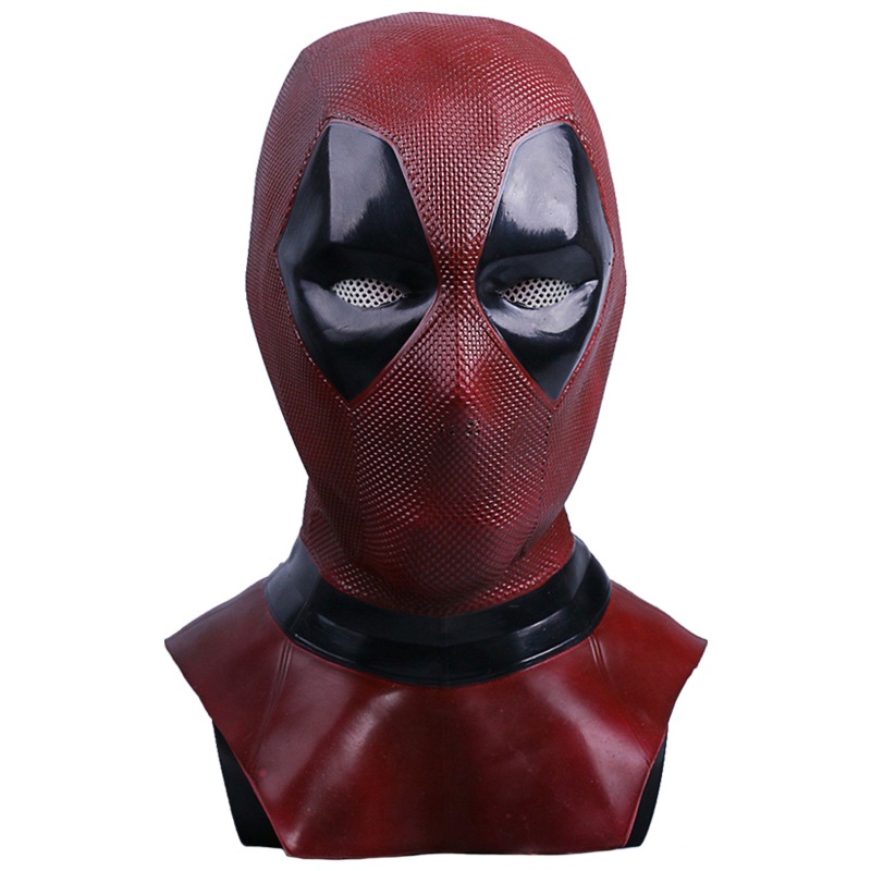 Deadpool Cosplay Wade Winston Wilson Leather Mask Costume Submarine ...