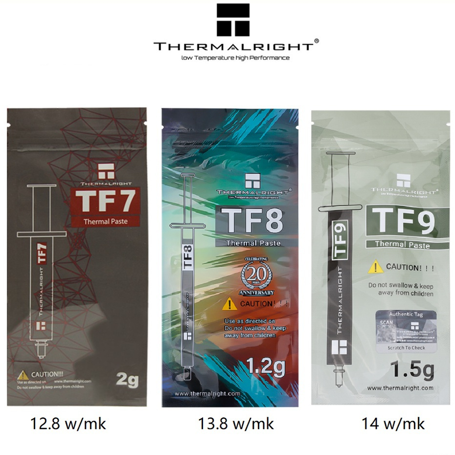 Thermalright right silicone grease TF8 thermal conductive silicone grease TF9 thermal conductive ...
