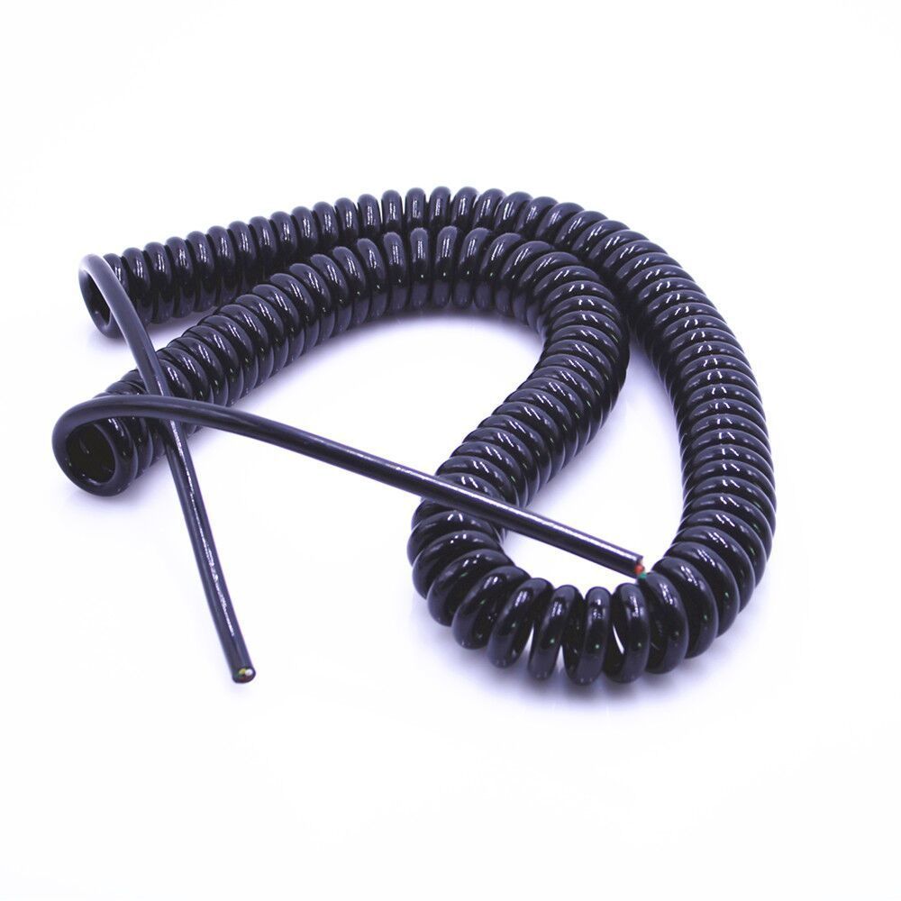 Cable wire spring spiral cable 2 cores 3 cores 4 cores 0.75mm ...