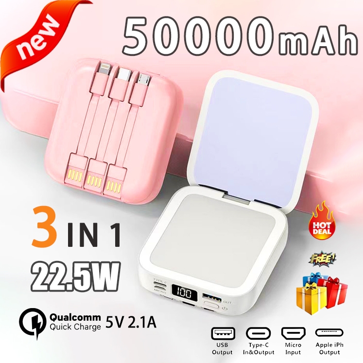 100% Original power bank 80000mah powerbank fast charging power bank ...