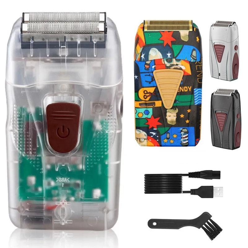Graffiti Shaver Professional Transparent Electric Foil Shaver Bald Head ...
