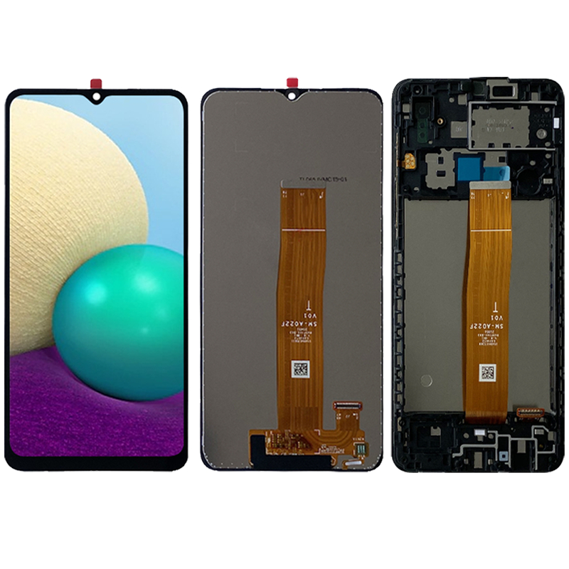 Original For Samsung A02 A022 A022F M12 M127 LCD Display Screen With ...