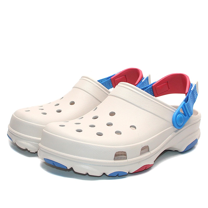 original 100% crocs men shoes big size women sandals 206340 | Shopee ...