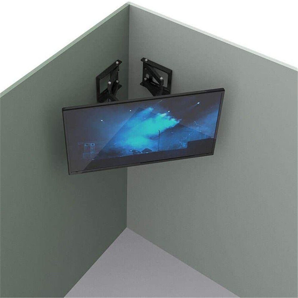 Heavy Duty Wall Corner TV Mount Articulating Cantilever Premium Swing ...