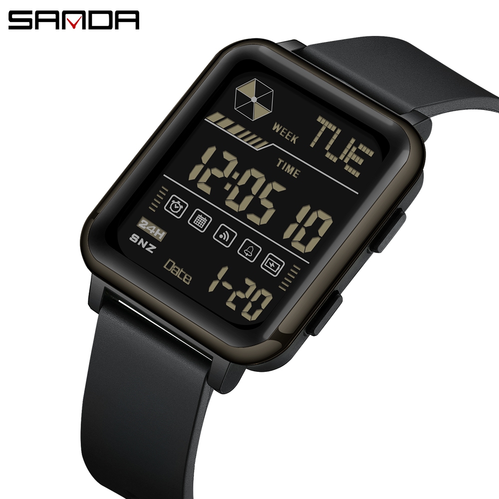 SANDA Brand Luxury Men's Fashion Casual Sports Watches Waterproof ...