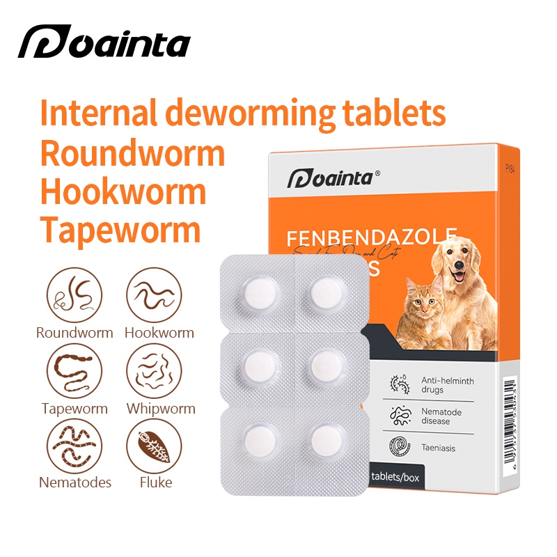 PUAINTA 6 Biji Pets Dewormer for Cat and Dog Ubat Cacing Kucing Anjing ...