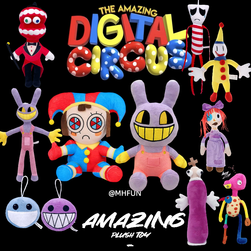 The Amazing Digital Circus Angel Caine ragatha kinger zooble plushies ...