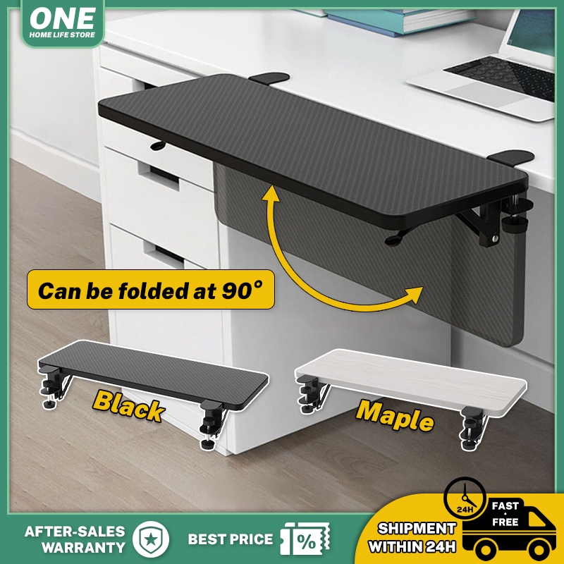 table extension board shelf Computer desktop extension board table side ...