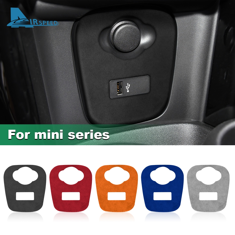 For MINI Cooper Clubman Countryman F55 F56 F60 Turned Fur USB Cigarette ...