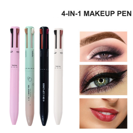 4-in-1 Makeup Pen Touch Up Pen Makeup Eyebrow Pencil Waterproof ...