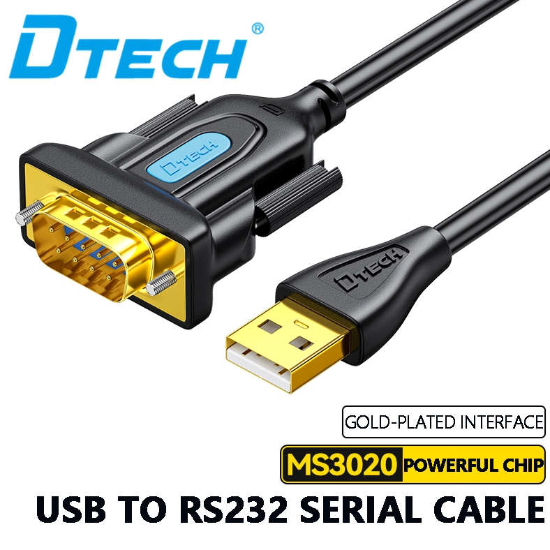 DTECH USB to RS232 Cable DB9 Pin Adapter PDA 9 for Win 10 11 XP Vista ...