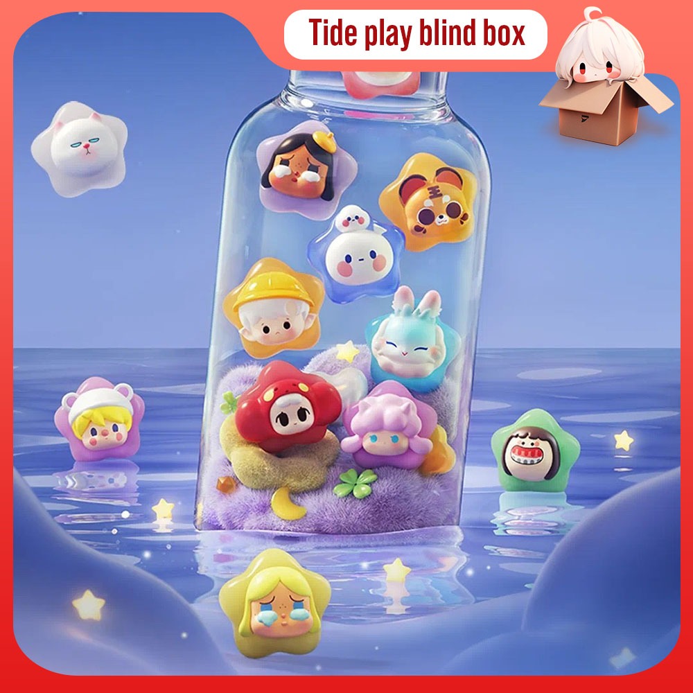 Pop Bean Lucky Star Series Cute Anime Doll Kawaii Figure Model Kids ...