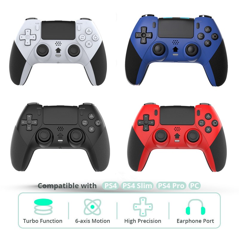 Turbo Wireless Controller Console FOR PS4/PS4 Pro/PS4/PC/IOS/Android ...