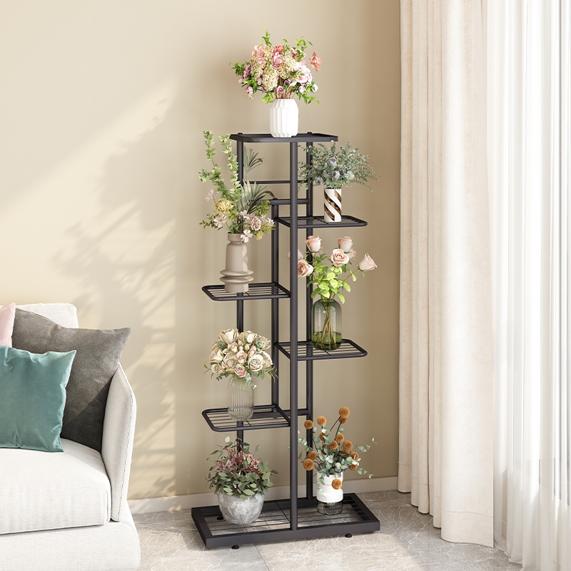 Flower Stand Rak Flower Pot Plants Rack Multi-storage Balcony Flower ...