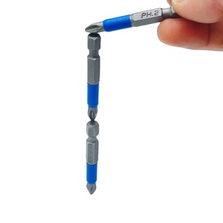 5/6Pcs PH1 PH2 PH3 PZ1 PZ2 PZ3 Magnetic Screwdriver Bit Set Impact Anti ...