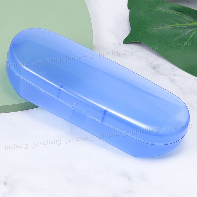 Glasses Accessories Rectangular Big Glasses Case Blue Plastic Box Large ...