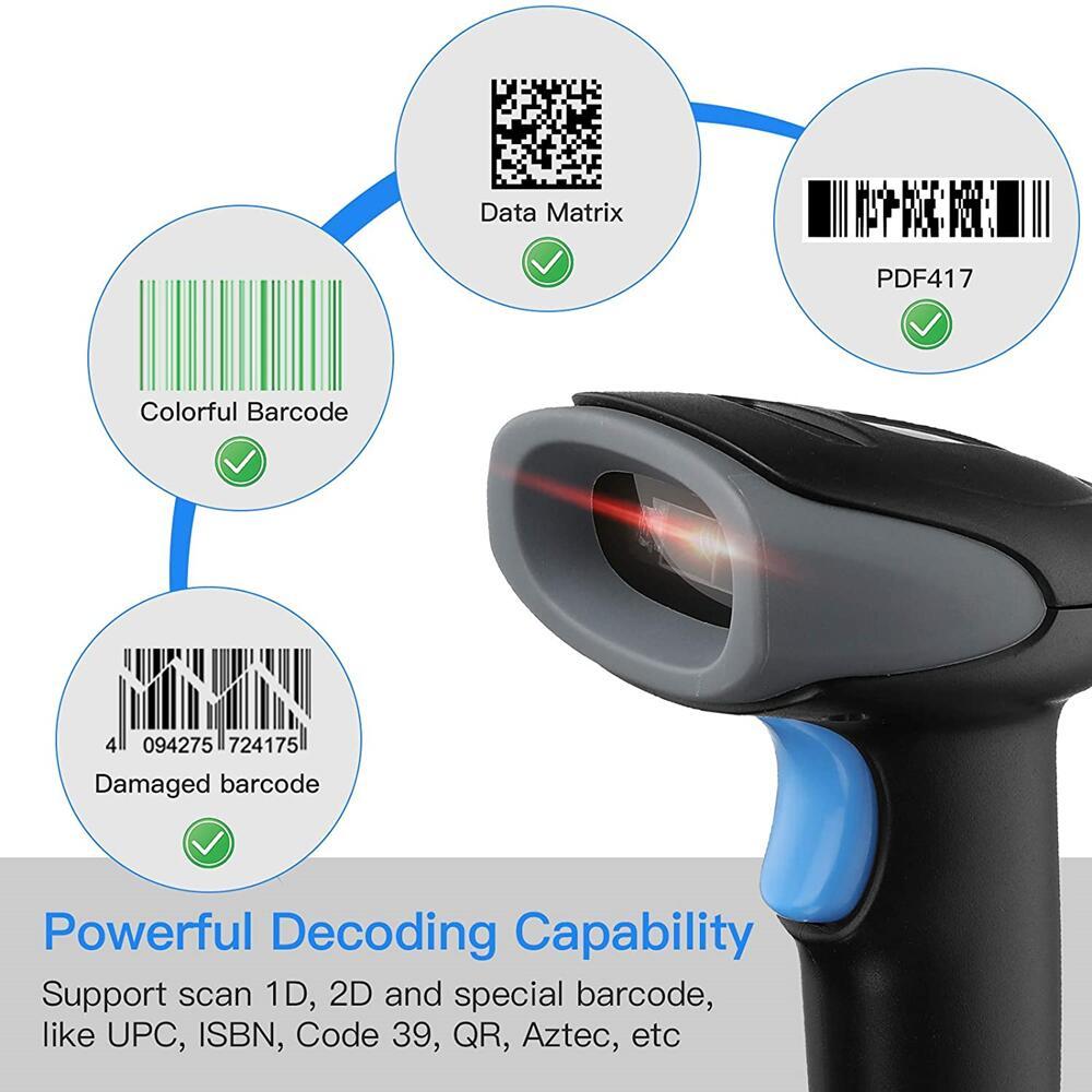 Eyoyo Barcode Scanner 1D 2D QR Scanner with Stand USB Wired Price ...