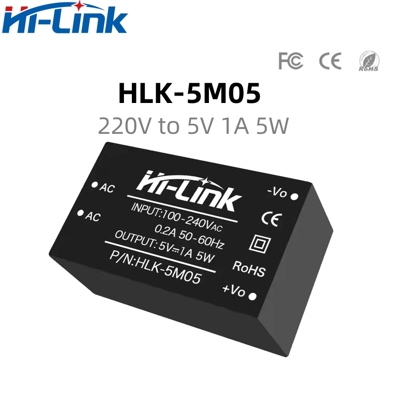 Original Factory Hi-Link 5W ACDC SMPS PSB modules HLK-5M05 220V to 5V ...