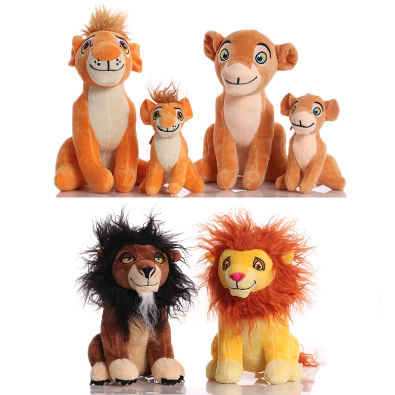 12-21cm Disney Anime Cartoon Figure The Lion King Simba Mufasa Nala ...