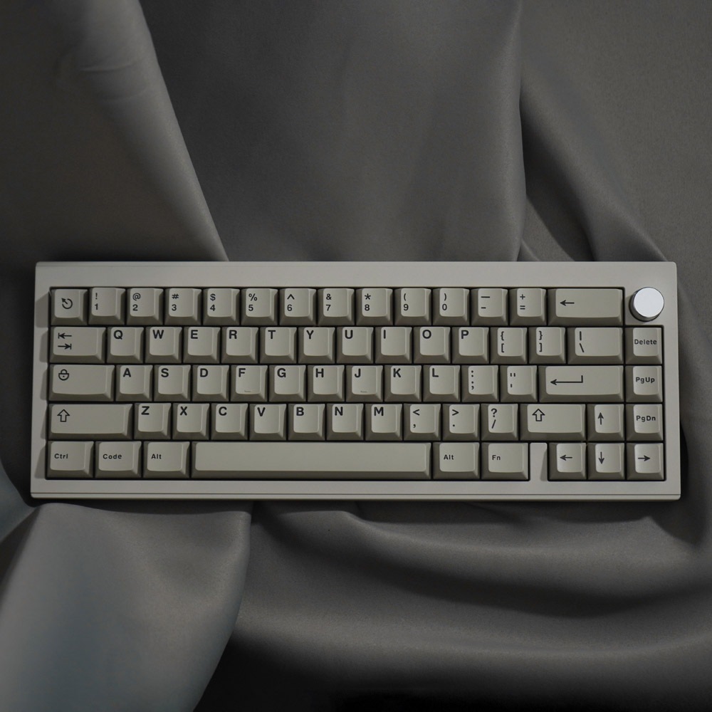 Icon black/white/gray gradient WOB mechanical keyboard keycap 121 key ...