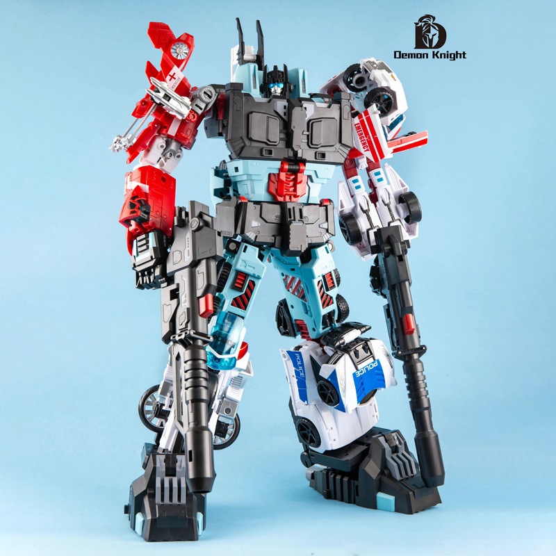 Jinbao Demon Knight DK05 Set B Hot spot KO Oversized Version Combiner ...