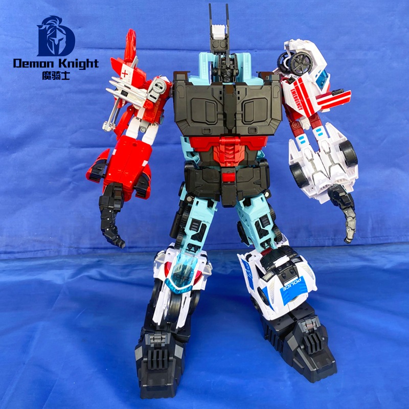 Jinbao Demon Knight Transformable Robot DK-01 to 04 Set A of 4 Robots ...