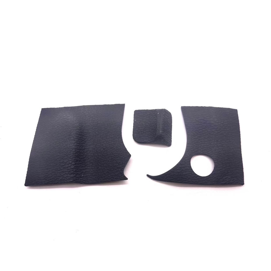 1set New Body Rubber Front Cover Rubber + Lateral Rubber + Thumb Grip ...