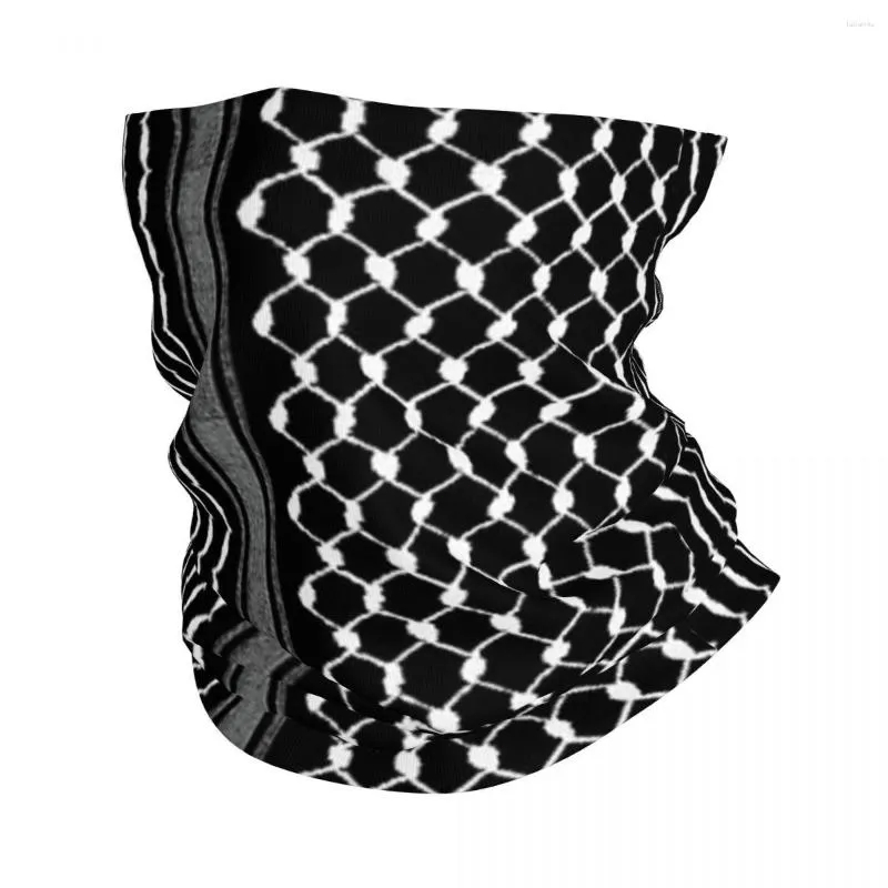 Palestinian Hatta Kufiya Folk Bandana Neck Gaiter Palestine Arabic ...