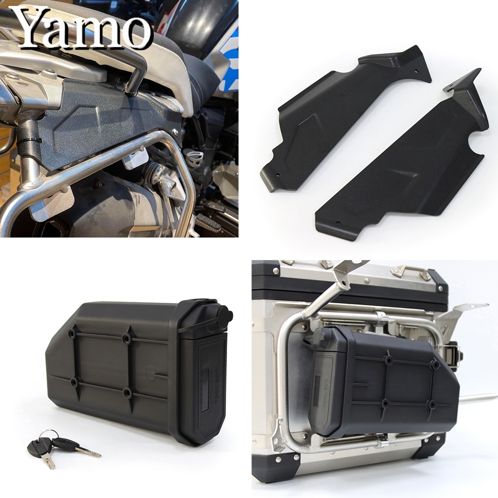 For BMW R1200GS R1250GS motorcycle modified side box bracket mudguard ...