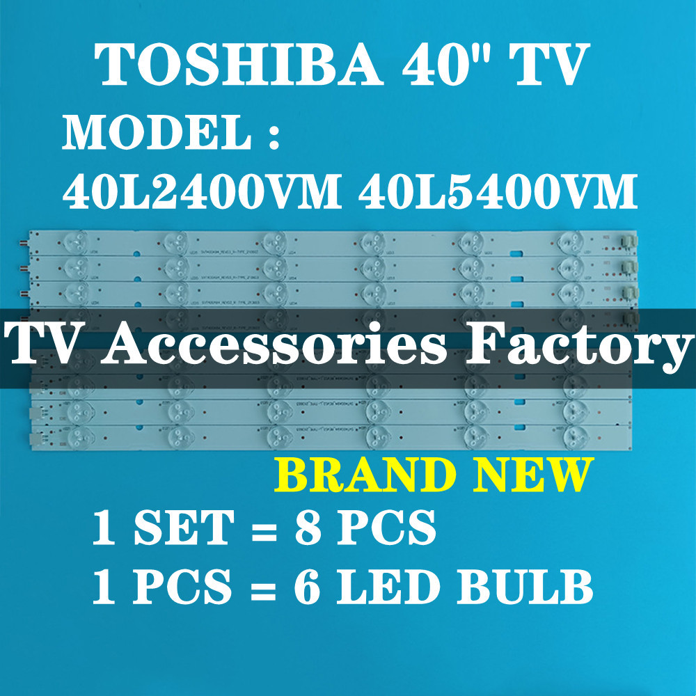 TOSHIBA 40L2400VM 40L5400VM 40'' LED TV BACKLIGHT 40L2400 40L5400 ...