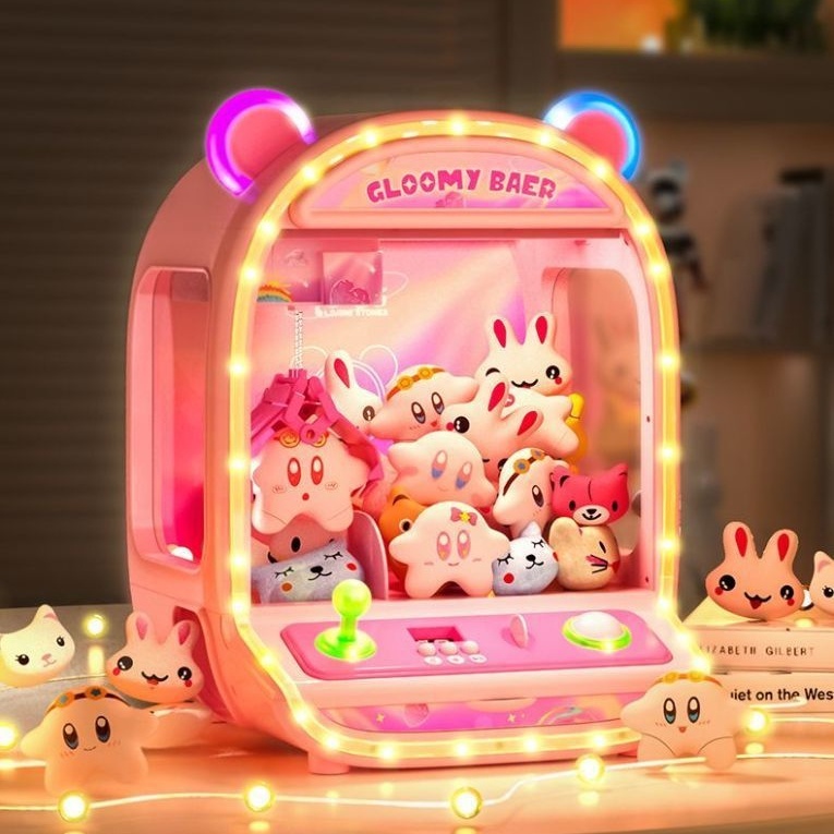 Living Stones Claw Machine Simulated Doll Grabbing Machine Coin ...