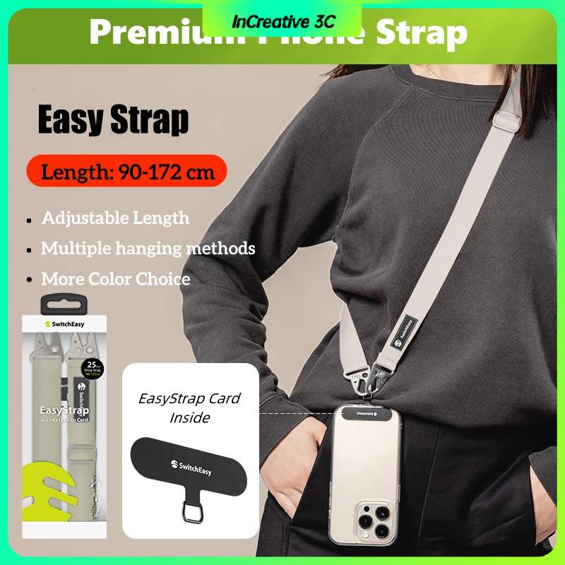 Switcheasy Sling Phone Strap Landyard 25mm compatible with iPhone ...