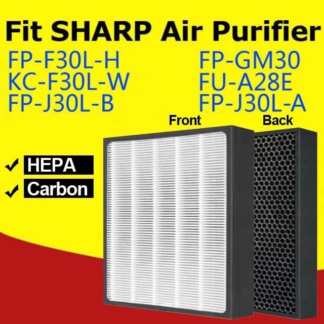 LUXIN Replacement for FZF30HFE SHARP FZ-F30HFE FPJM30LB FP-F30 FP-GM30 ...