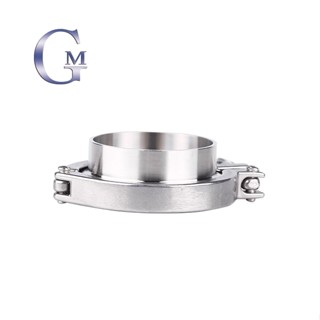 2" 2.5" 304 Sanitary Stainless Steel Pipe Tri Clamp Ferrule End Cap Set ...