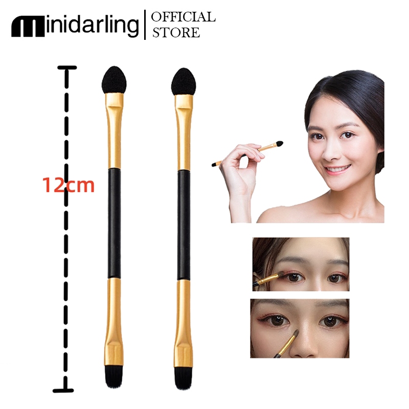 Double-ended eye shadow brush sponge stick makeup brush shadow brush ...