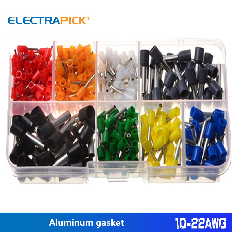 Electrapick Ferrule Terminal Electrical Wire Connector Cable (400 Pcs ...