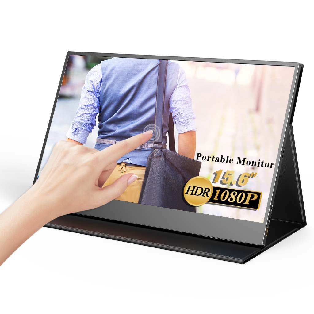 UPERFECT 15.6 Touch screen Portable Monitor IPS 60hz Displays 1080P ...