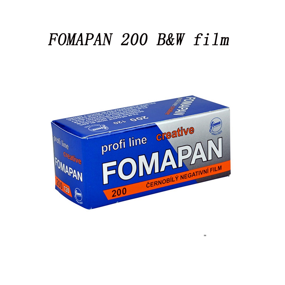 Fomapan 200 Creative 120mm B&W Film [36 Exp] Black and White negative ...