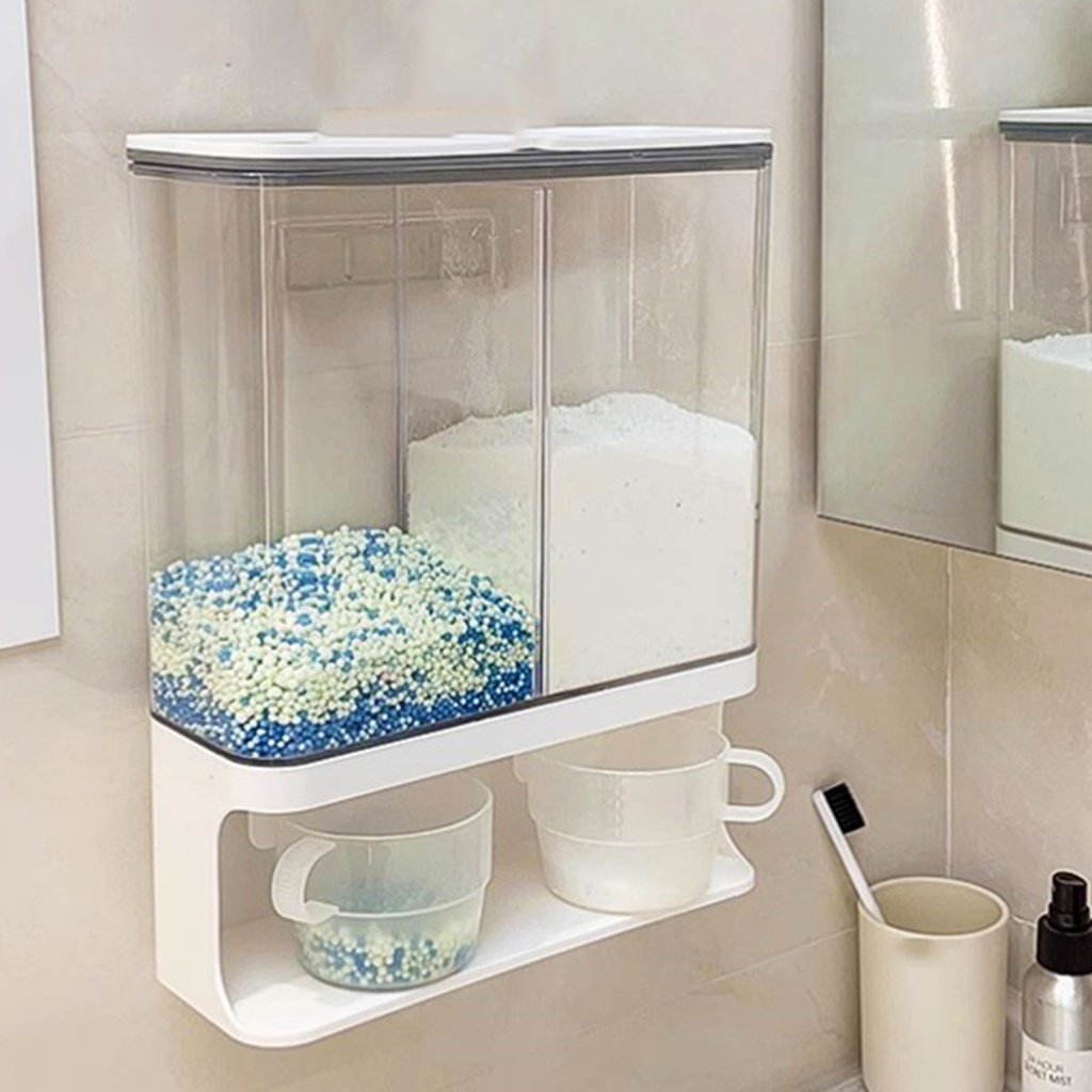 Multipurpose Laundry Detergent Dispenser Powder Softener Bleach ...