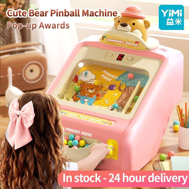 YIMI Pinball Machine Electronic Pinball Machine Handheld Games Toy ...