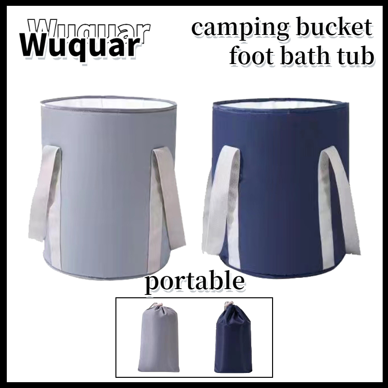 【In stock】Outdoor folding portable basin travel camping hotel wash your ...