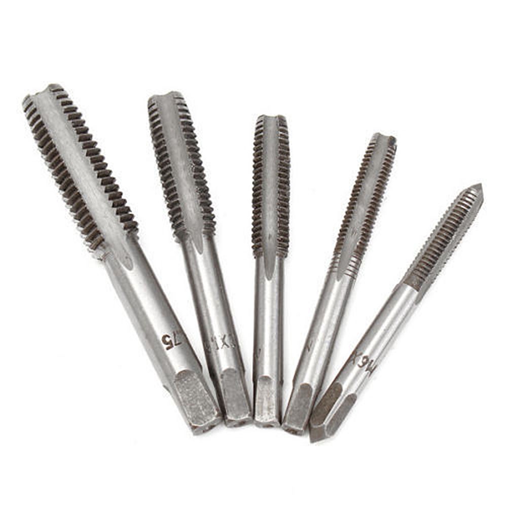 5pcs M3 M4 M5 M6 M8 Steel Rolling Machine Spiral Stitch Hand Screw ...