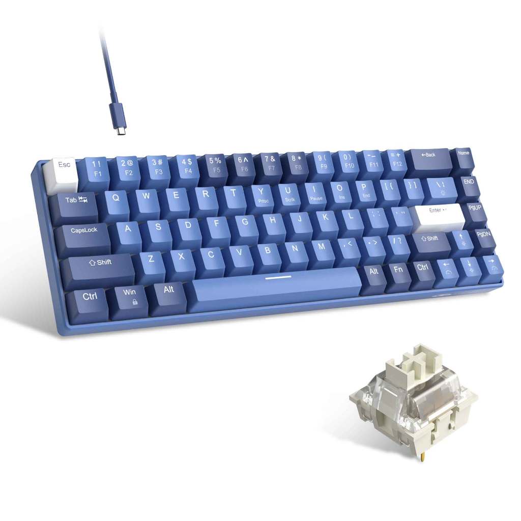 [COD] MageGee Box 60% Mechanical Keyboard Wired Hot-swappable RGB ...