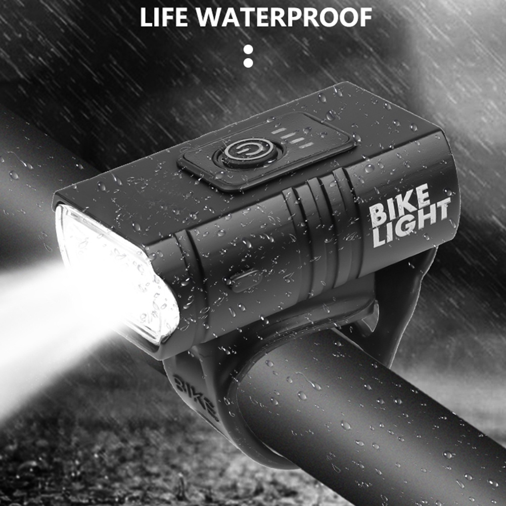 T6 LED Bicycle Light 10W 1200LM 6 Modes USB Rechargeable MTB Bike Front ...