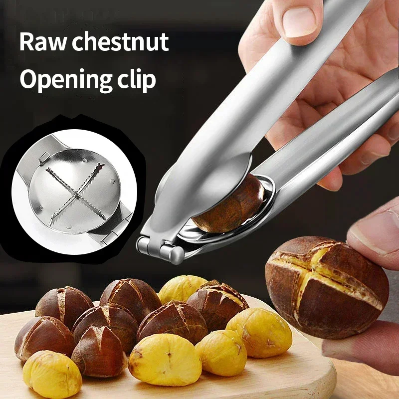 2in1 Chestnut Machine Kitchen Accessori Stainless Steel Chestnut ...
