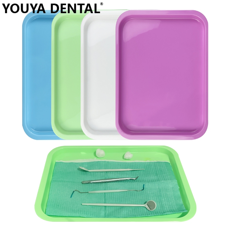 Large Autoclavable Dental Enamel Tray Instrument Tray Plastic Pallets ...