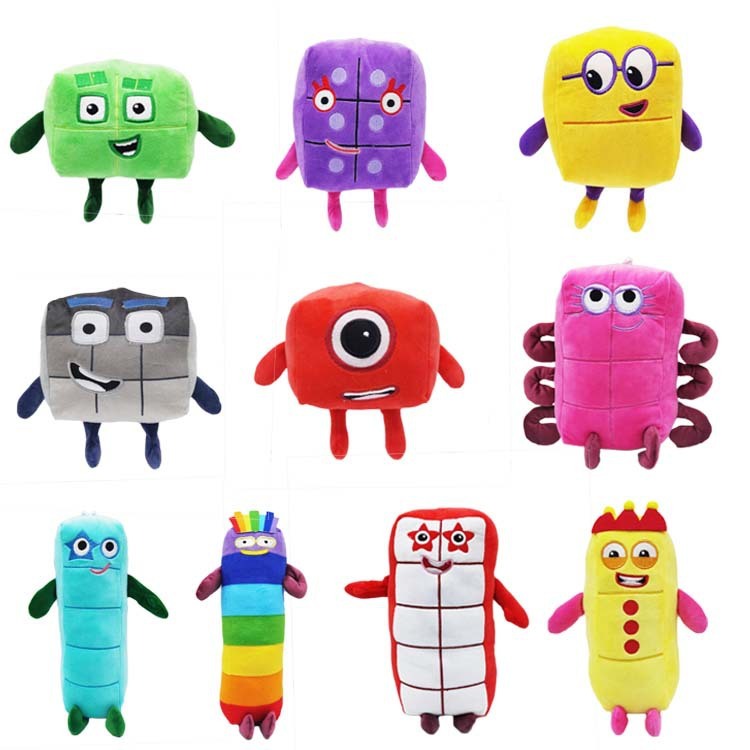 Children's Early Education Doll Numberblocks Children's Doll Digital ...