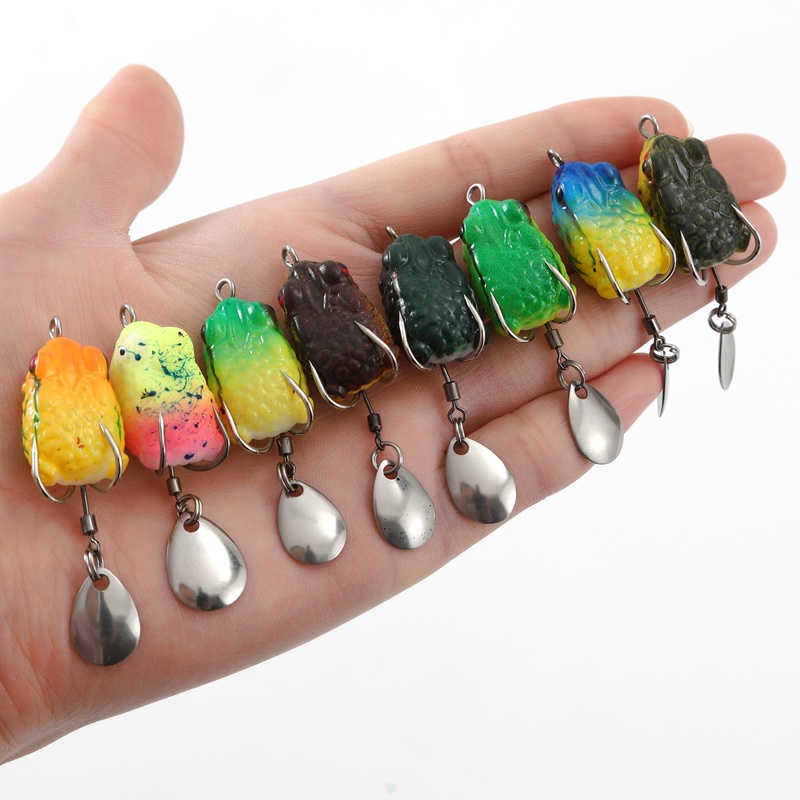 DWMY 2.5cm 3g Road Runner Bait Thunder Frog Bionic Fake Bait Toad Frog ...